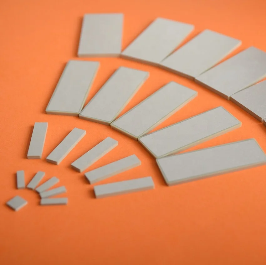 High Dielectric Rectangular Piezo Ceramic Element Piezoelectric Price ...