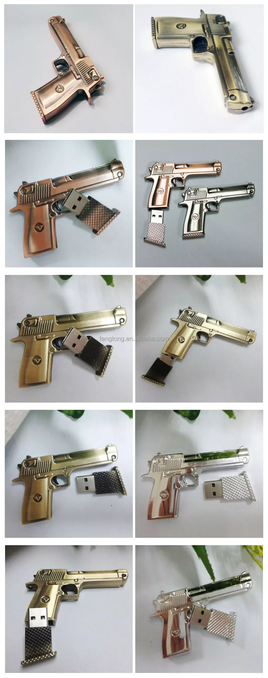 Gun Shape USB Flash Drive 8GB 4GB 16GB 2.0 3.0 Gun Usb Stick Data ...