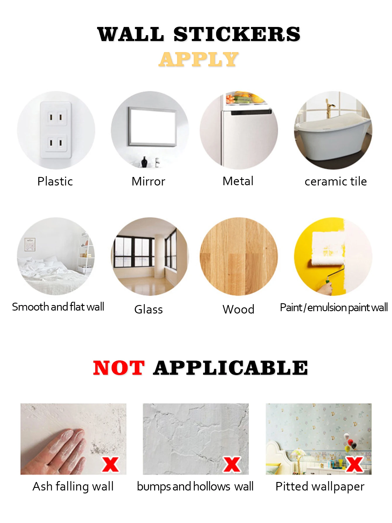 Cartoon Small Animal Combination Height Sticker Cartoon Wall Stickers ...