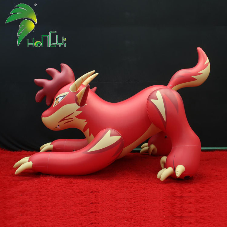 Hongyi Custom Animal Inflatable Custom Wolf Toy, Big Inflatable Wolf ...