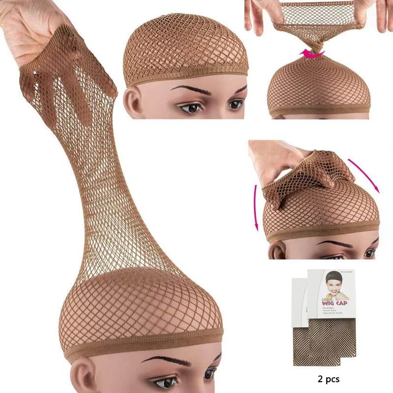 Wholesale Wig Caps For Long Hair Net Fishnet For Women,Natural Nude ...