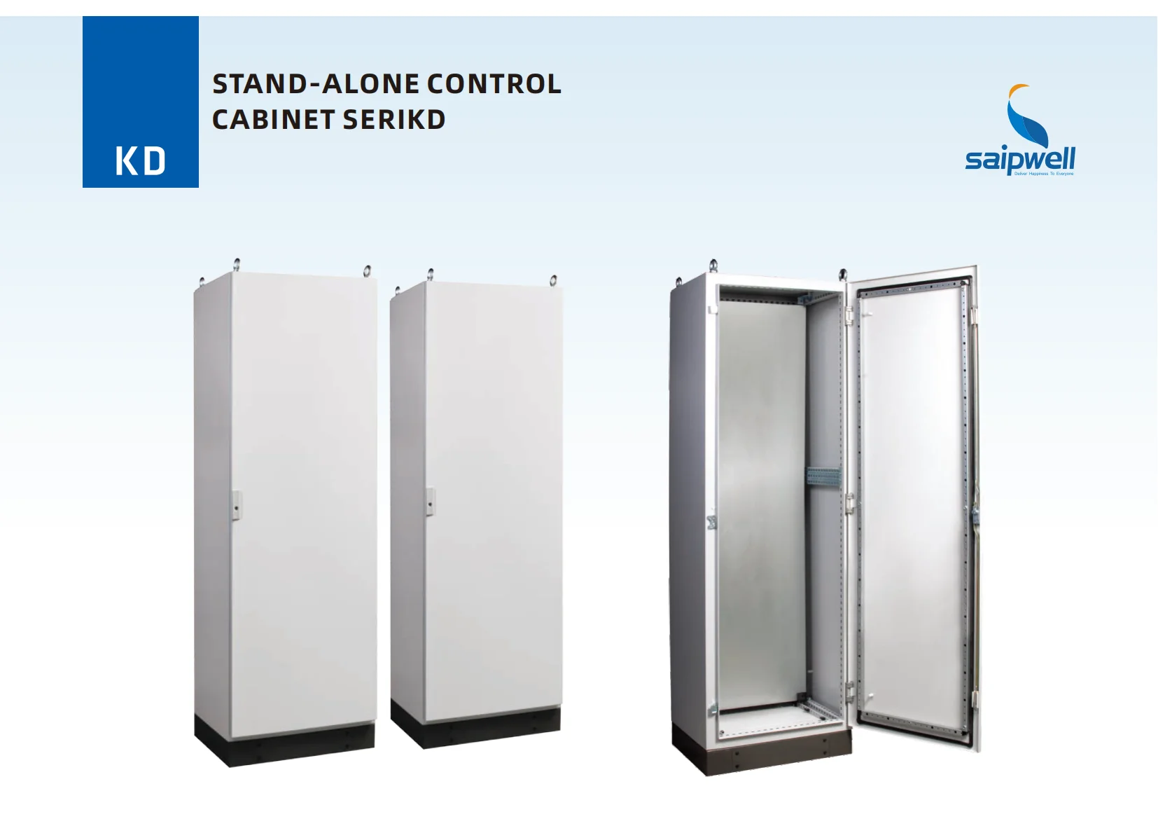 Saip/saipwell Plc Distribution Cabinet Electrical Control Panel Box ...