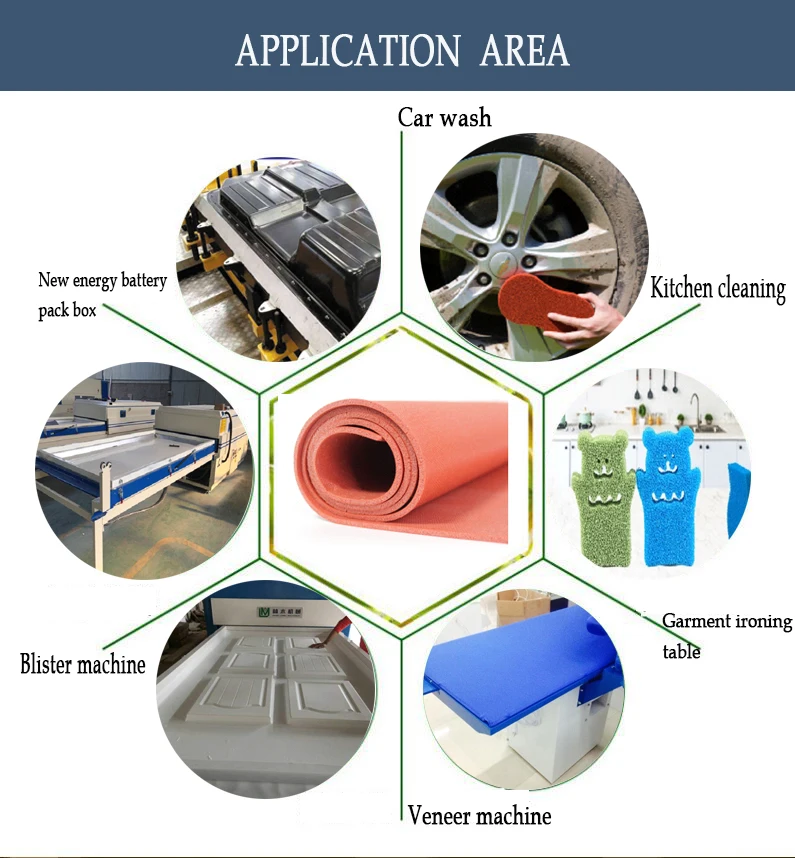 Good Quality Hot Silicone Rubber Mat Hot Press Pad For Heat Press ...