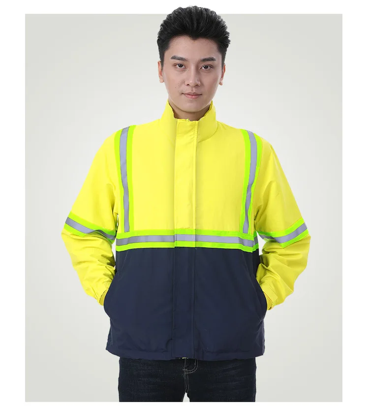 Bespoke Construction Site Traffic Outdoor Long Sleeve Reflective Safety ...