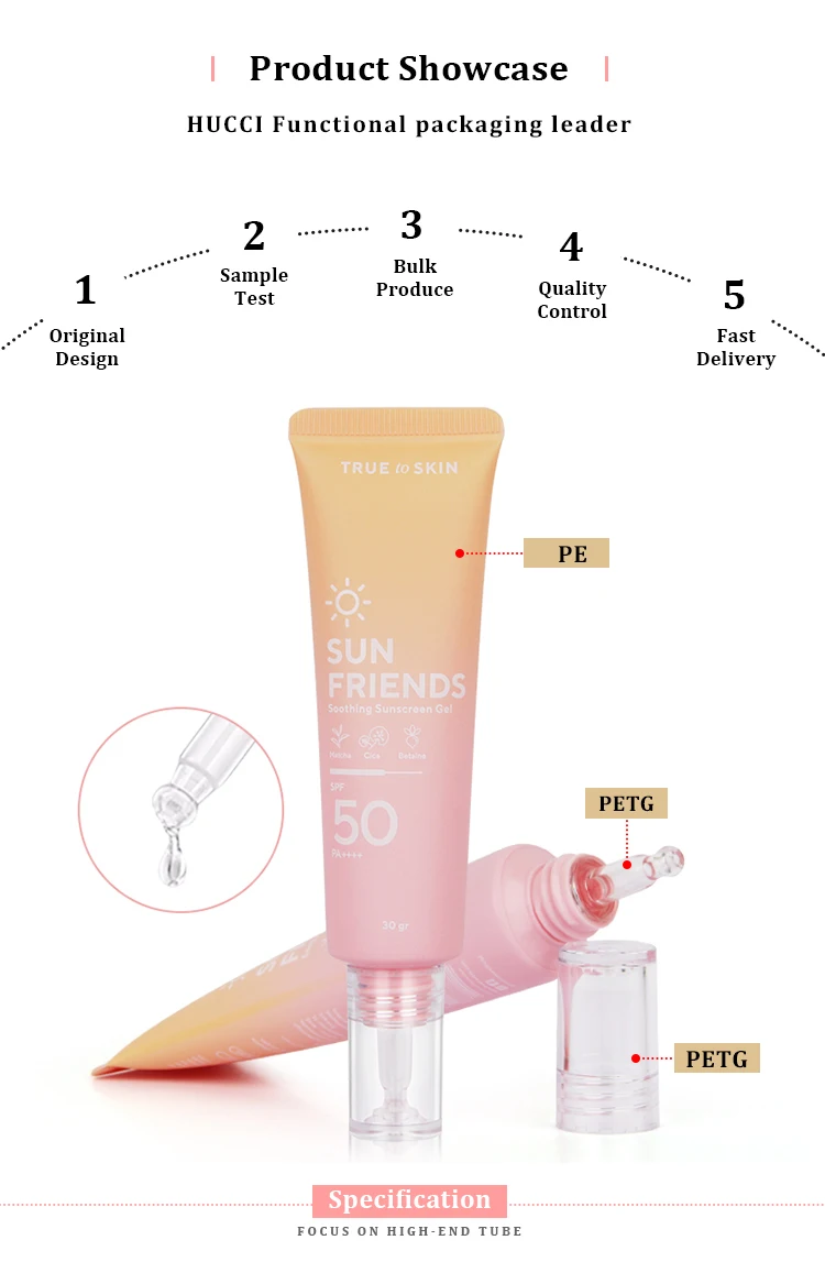 D25 30ml Soft Cosmetic Tube with Dropper - Perfect for Serums