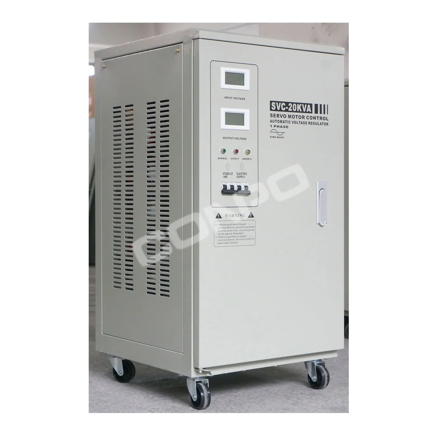 Svc-20kva Servomotor High Precision Ac Automatic Voltage Stabilizer ...