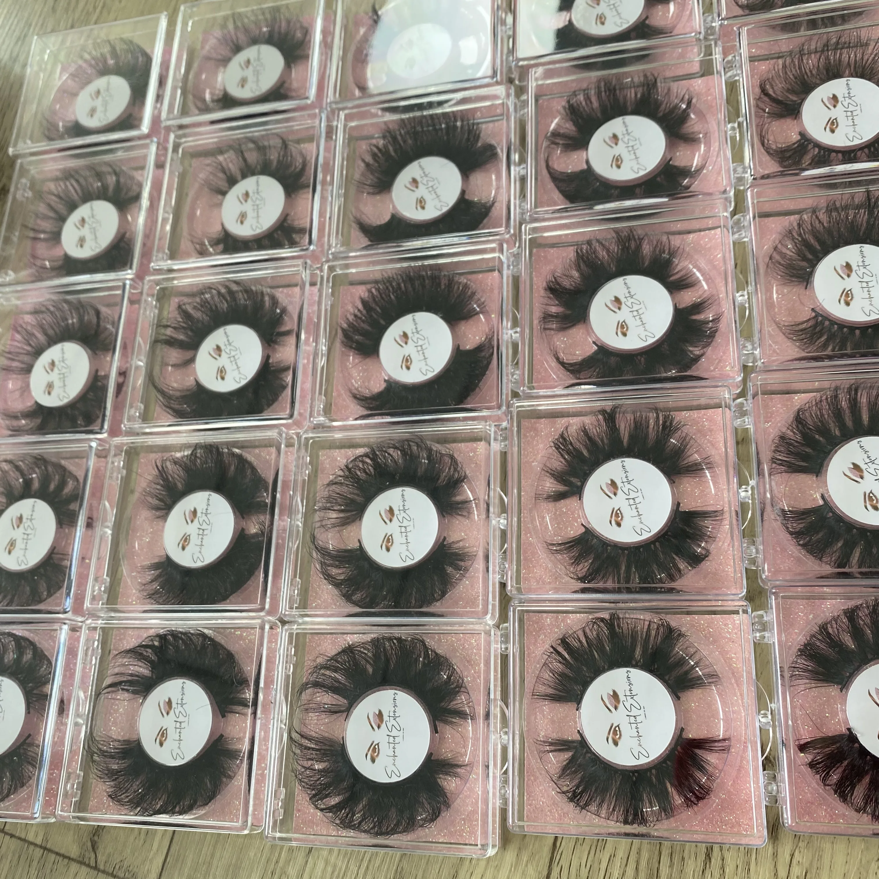 Tik Tok Popular Fluffy Eyelashes Extension 3d Full Volume Russian For ...