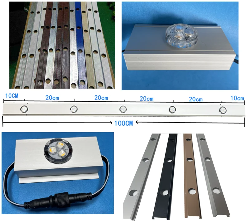 Aluminum Track - Sustainable Outdoor LED Lighting Solutions