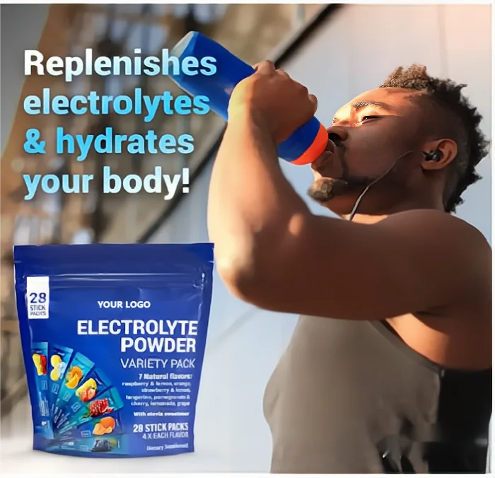 Electrolytes Powder Packets Boost Energy & Keto-friendly Hydration ...