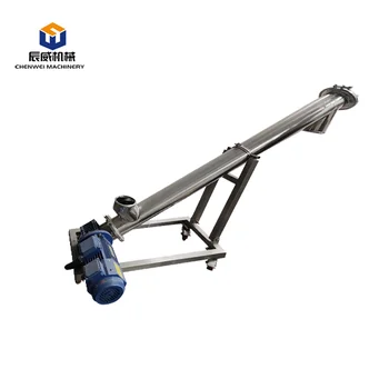 Stainless Steel Flexible Screw Conveyor Auger Conveyor For Malt - Buy ...