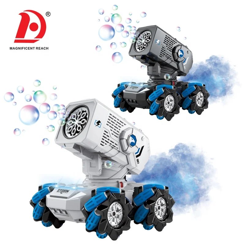 HUADA 2023 Spray Battery Remote Controlled Bubble Machine Drift RC Stunt Car Toy For Kids ...