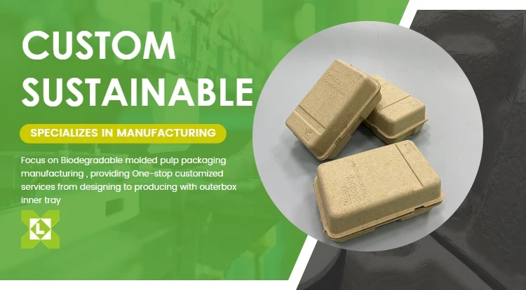 Bagasse Paper Box Packaging Recycled Cardboard Boxes Eco Friendly ...