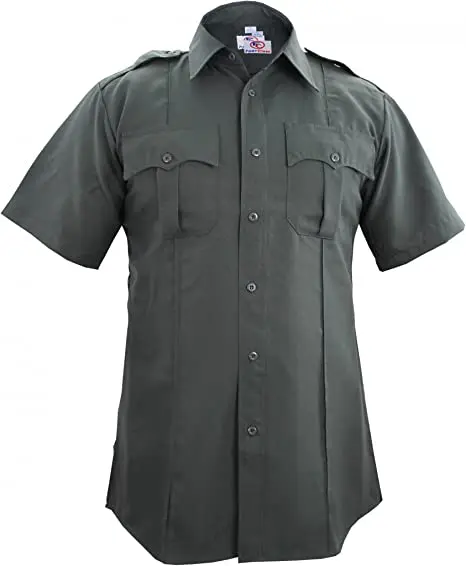 Security Guard Uniforms - Durable Blue Shirts by Corhunter