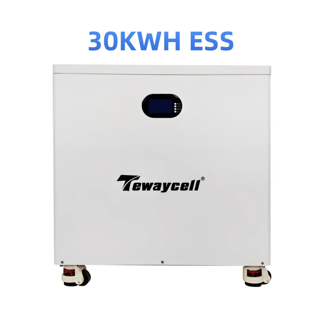 Tewaycell 51.2v 600ah 30kwh Lifepo4 Cell Mobile Floor Mounted Home Energy Storage System - Buy ...