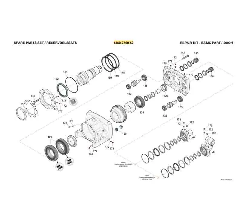 备件组/维修套件-基础部件/2000h/4350276052/roc D55/l6/roc D50 - Buy 4350276052 ...