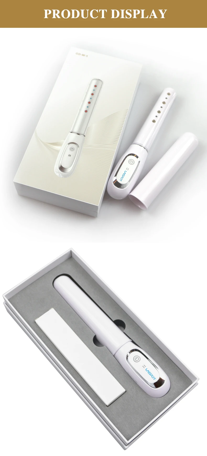 Lastek Gynecologic Rehabilitation Infrared Led Light Blue Light Vaginal ...