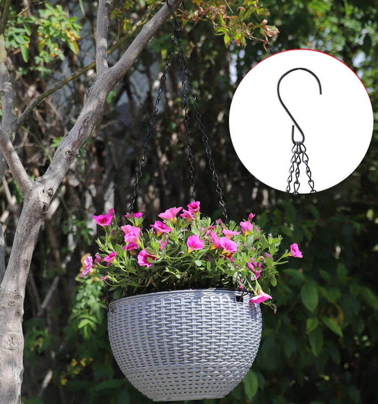 Self- Watering Planter Hanging Pot Extra Large Planter Hanging Flower ...