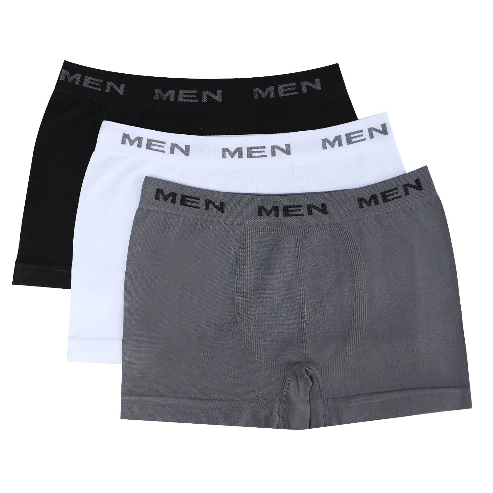 Seamless Men's Boxer Briefs - Comfort & Style in Every Cut