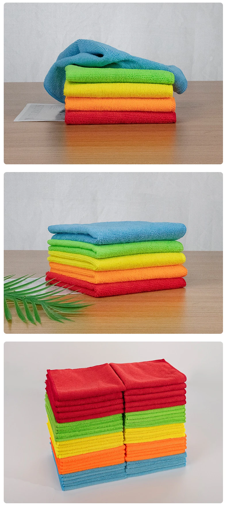 Premium Custom Print Microfiber Cleaning Cloth Microfiber Towel ...