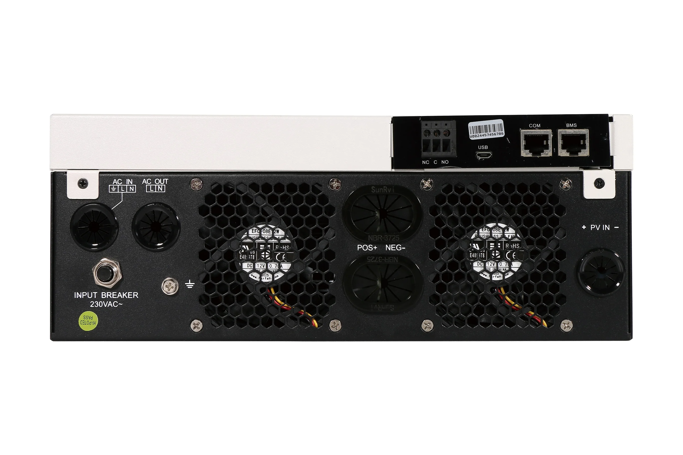 Hybrid Inverter Solar 5600w Inverter Rgb Screen 5.6kw Solar Power ...