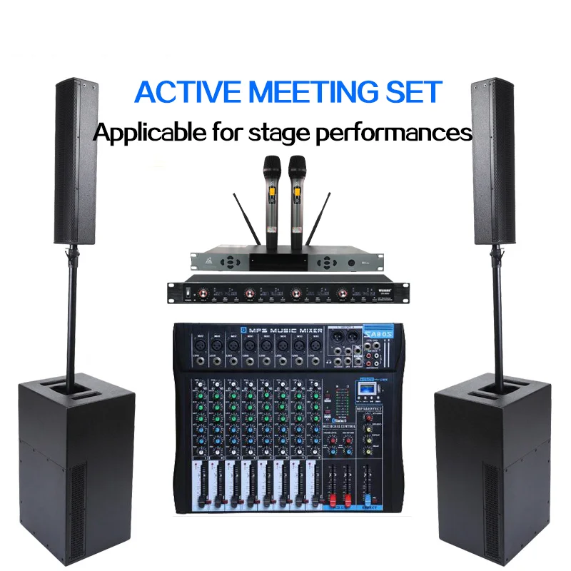 4*4 Inch Full Frequency 15 Inch Active Subwoofer Outdoor Audio Sound Pa ...