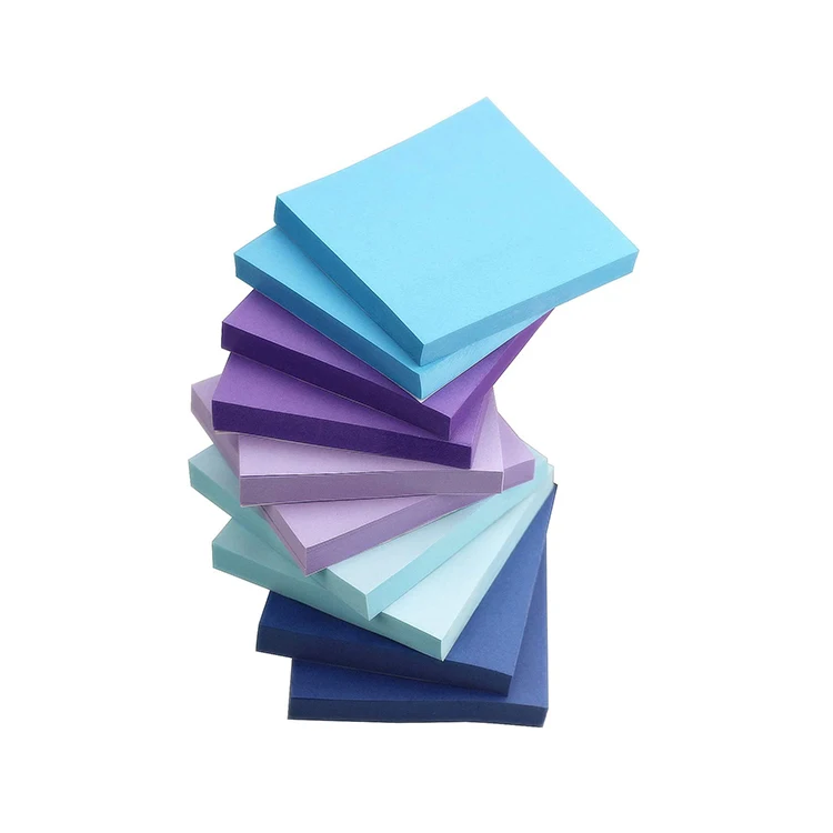 Custom Eco Friendly Cute Sticky Note Holder - Self-adhesive