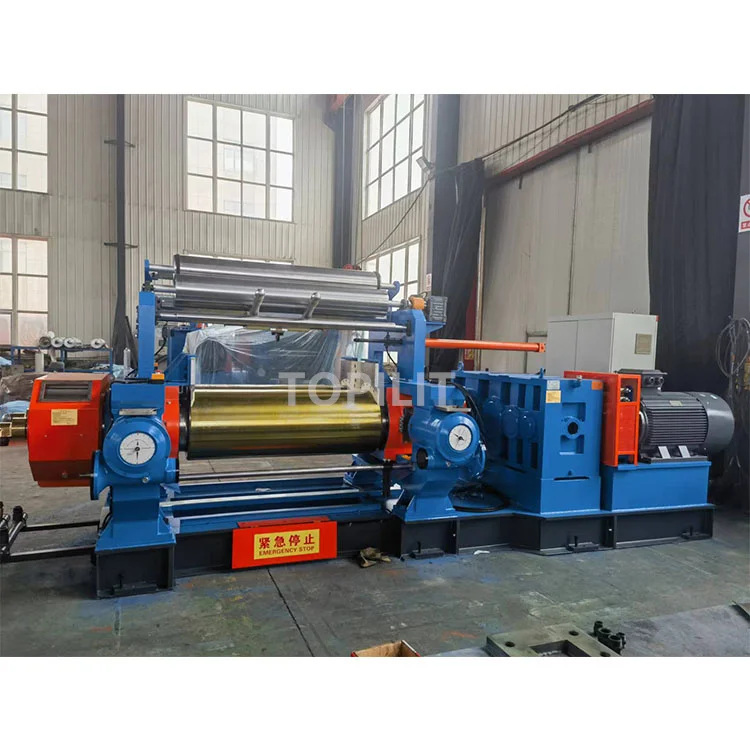 Xk-360 Two Roll Rubber Mixing Mill / Rubber Mixing Machine Open Mixing Mill For Rubber & Plastic ...