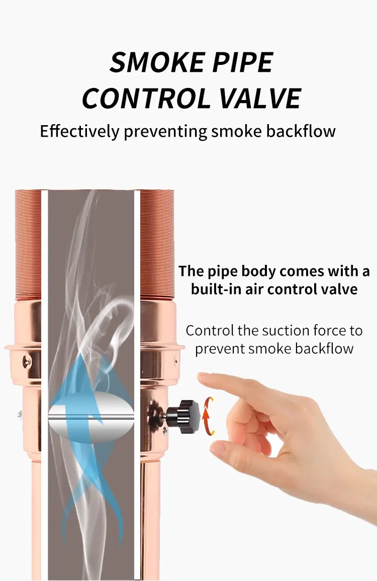 Korean Exhaust Pipe Restaurant Retractable Stainless Steel Aluminum ...