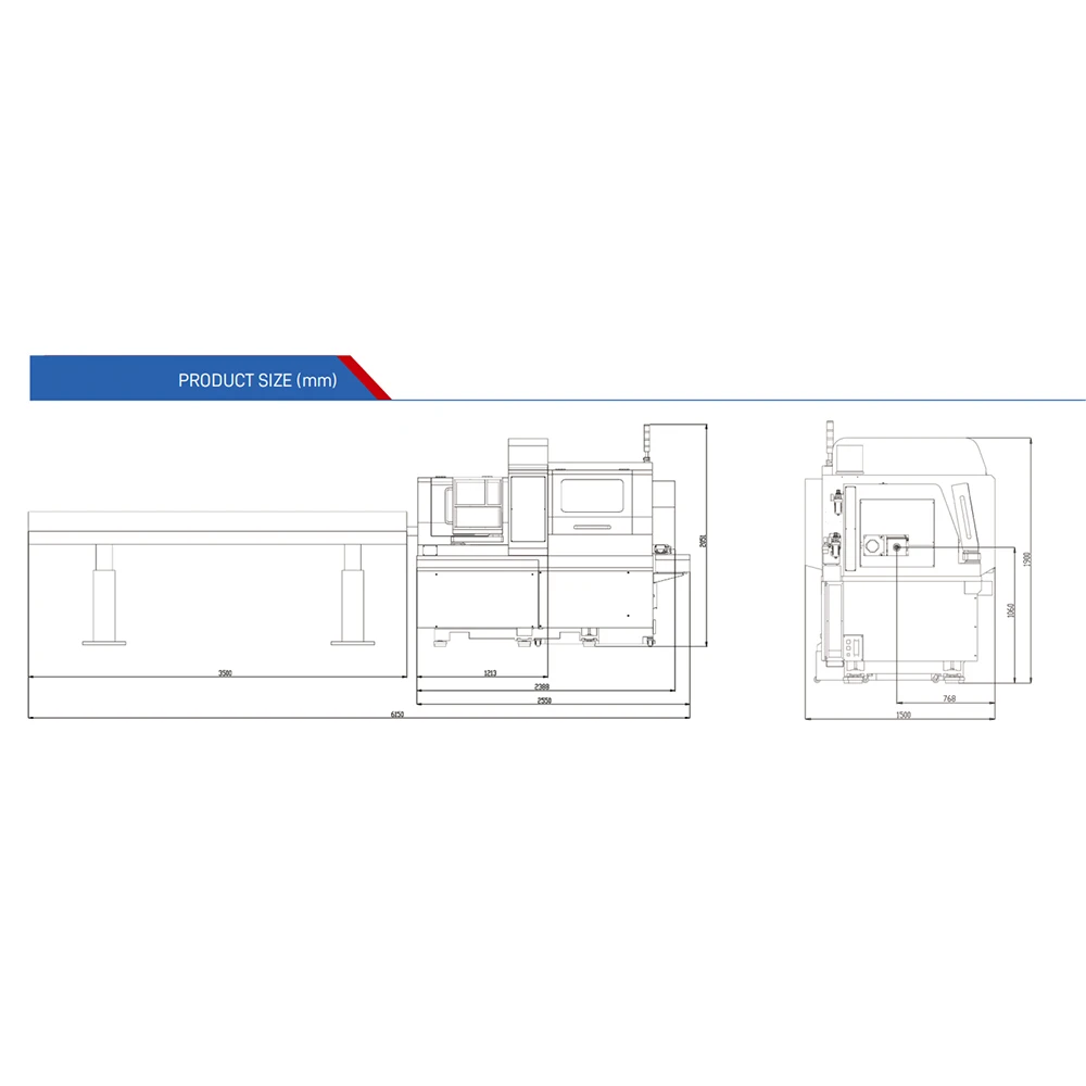 5 Axis Cnc Turning Milling Machine Swiss Lathe Machine 26mm With Bar ...
