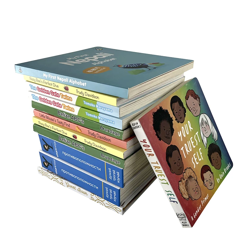 Factory Publisher Printing Service Children Cardboard Board Book ...