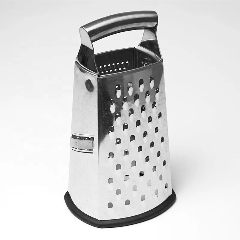 High Quality 4 Sides Box Grater Stainless Steel Cheese And Vegetable ...