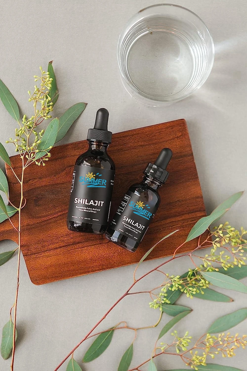 Pure Himalayan Shilajit Liquid Drops - Immune Support Supplement,Energy ...