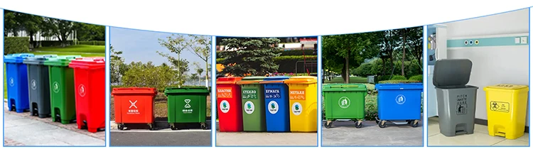 660 Liter Standard Public Waste Bin - Durable & Sustainable