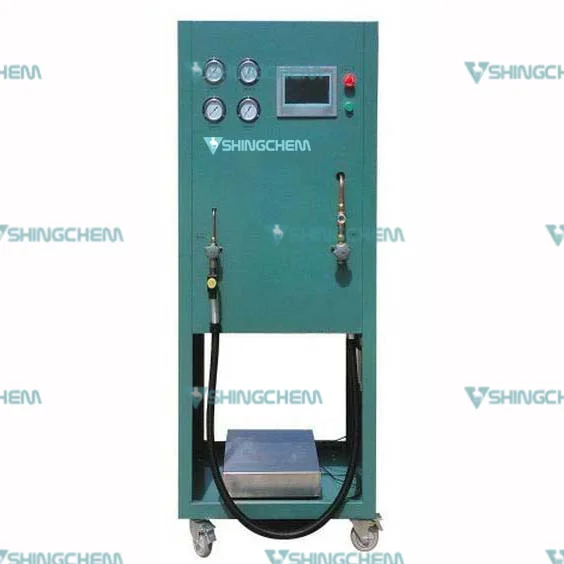 Multi-Gas Refrigerant Filling Station with Motor High Precision Multi ...