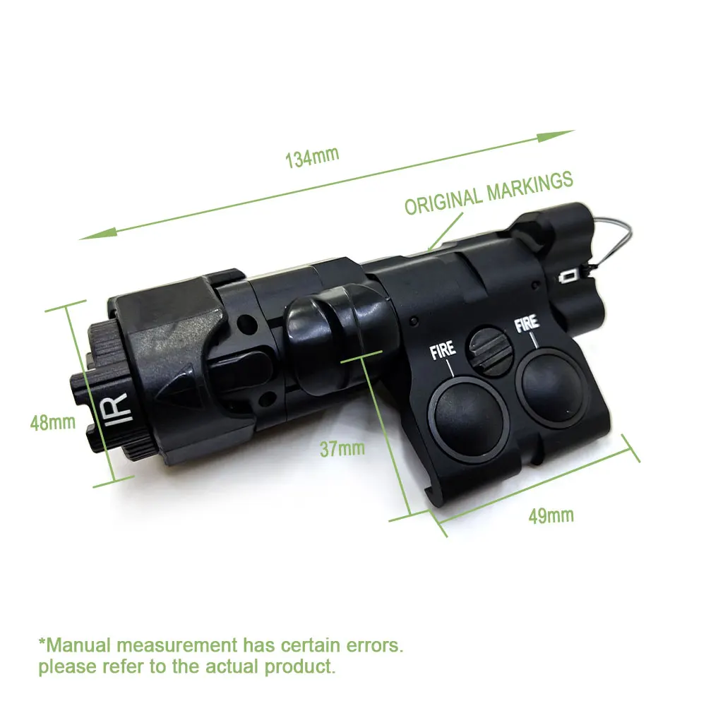 Tactical Metal MAWL Green Laser Full Function High Power Green Lasers ...