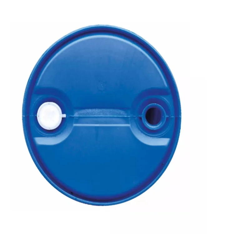 Empty Plastic Drum 220 Liters HDPE Packaging Barrels Blue Water Storage ...