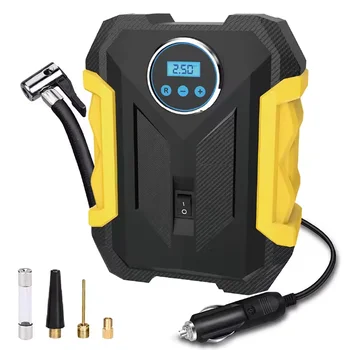 Portable Digital Air Compressor Tyre Tire Inflator Pump For Car Tires ...