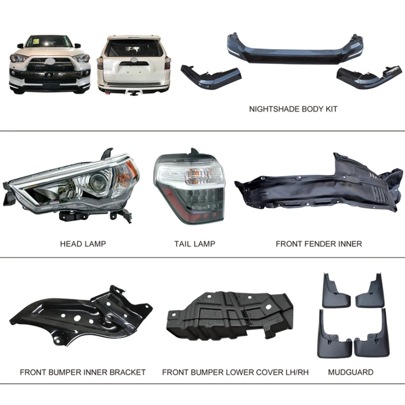 For 2010-2021 Lexus Style Body Kit For 4runner Body Kits With Led ...