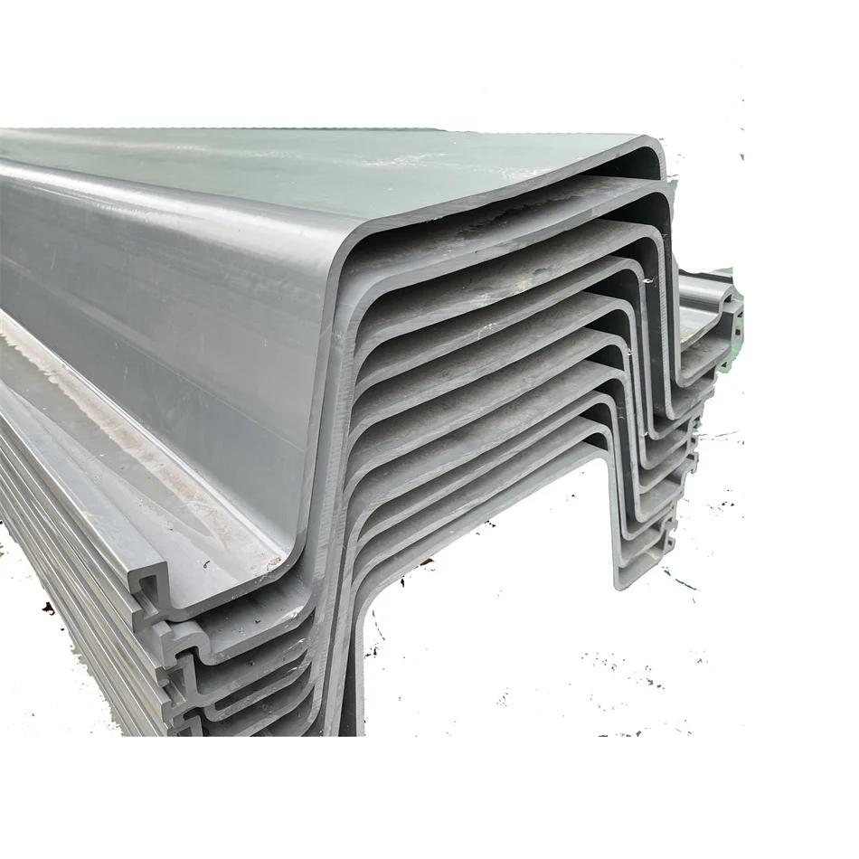 Rust-free Vinyl Sheet Pile Retaining Wall Plastic Composite Bulkhead ...