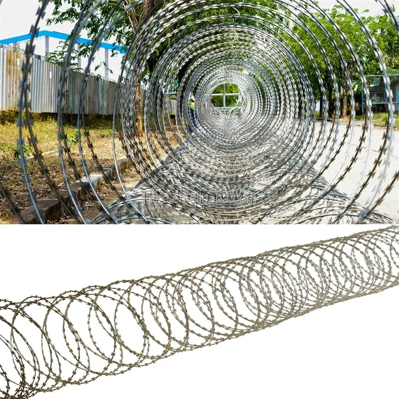Secure Barbed Wire Machine with 2-3.5mm Diameter for Safe Passages and ...