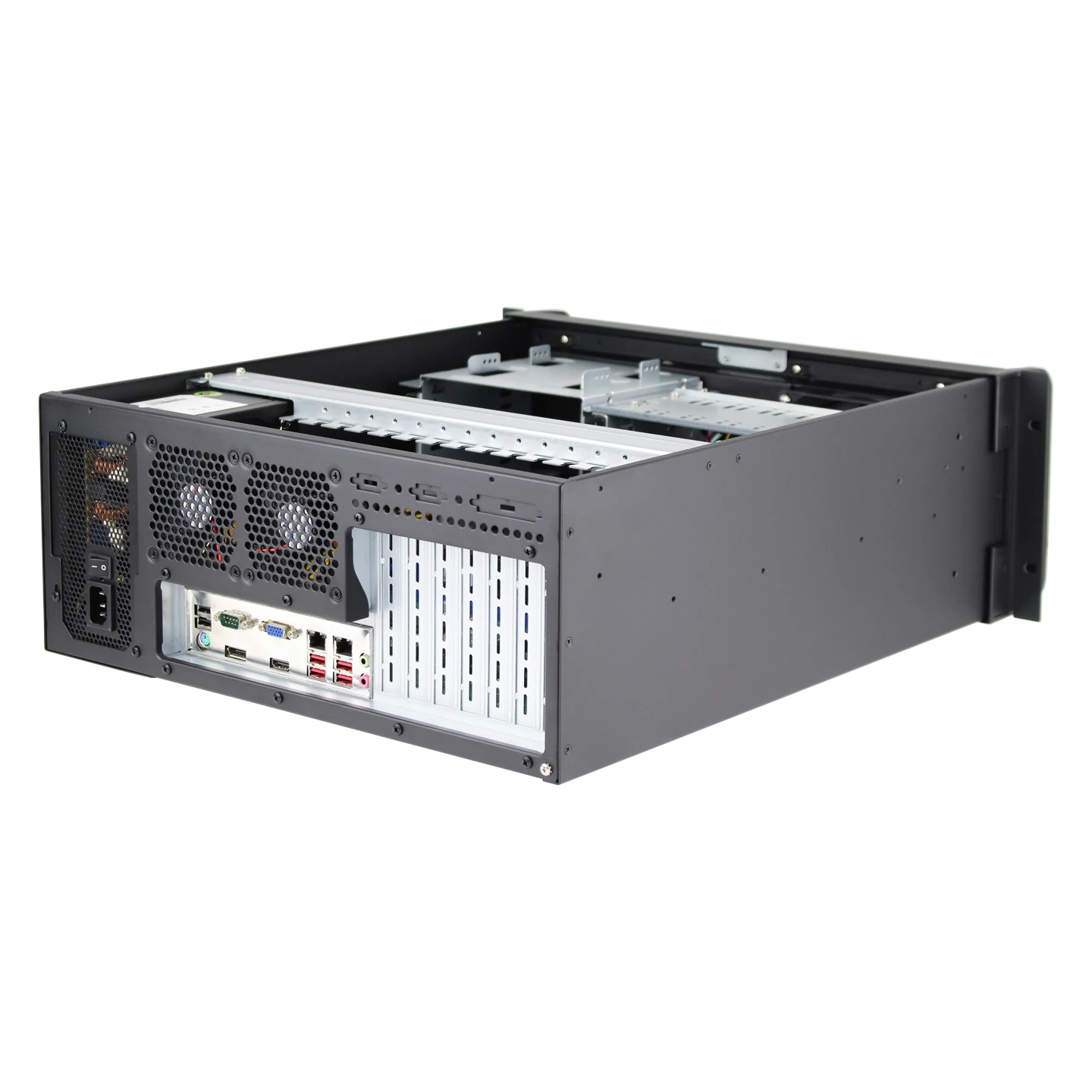 TOP5308E TOPLOONG OEM 4U Industrial Computer Server Cases 19 Rackmount PC Chassis ATX Power ...