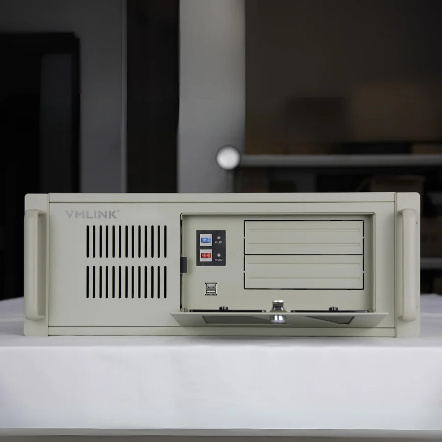 Custom 1U 4U Rackmount Desktop Industrial PC Computer 300W 6*RS232/422/ ...