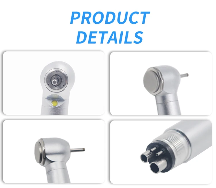 Dental Equipment Premium More Fast Led Ceramic Bearing 4 Holes Dental ...