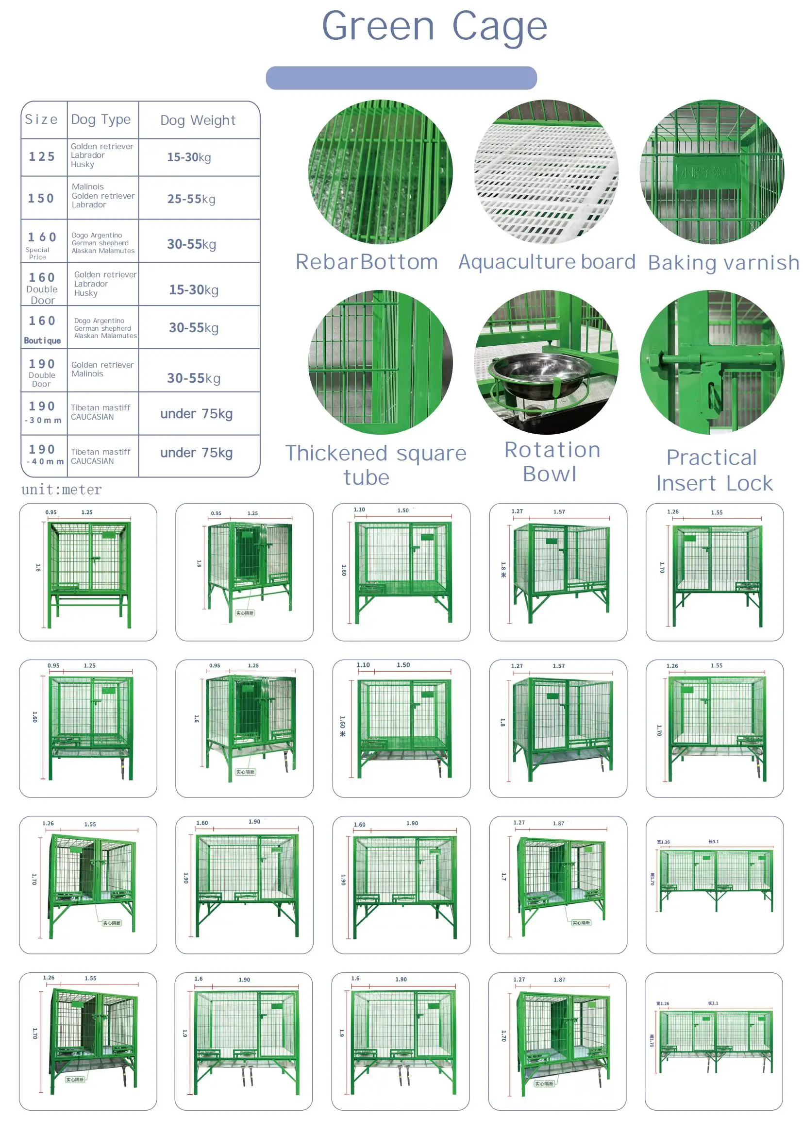 Oem Foldable Stackable Stainless Steel Free Dog Pet Cage And Crates ...