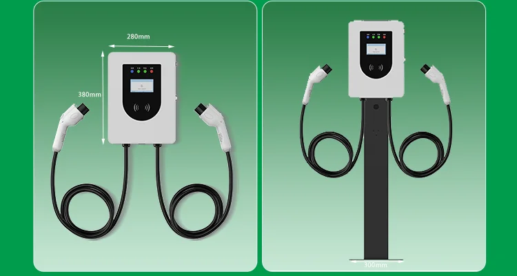 22kw 400v App Rfid Ocpp 3 Phase Level 2 Ev Charger Type 2 Iec 62196 Ev ...