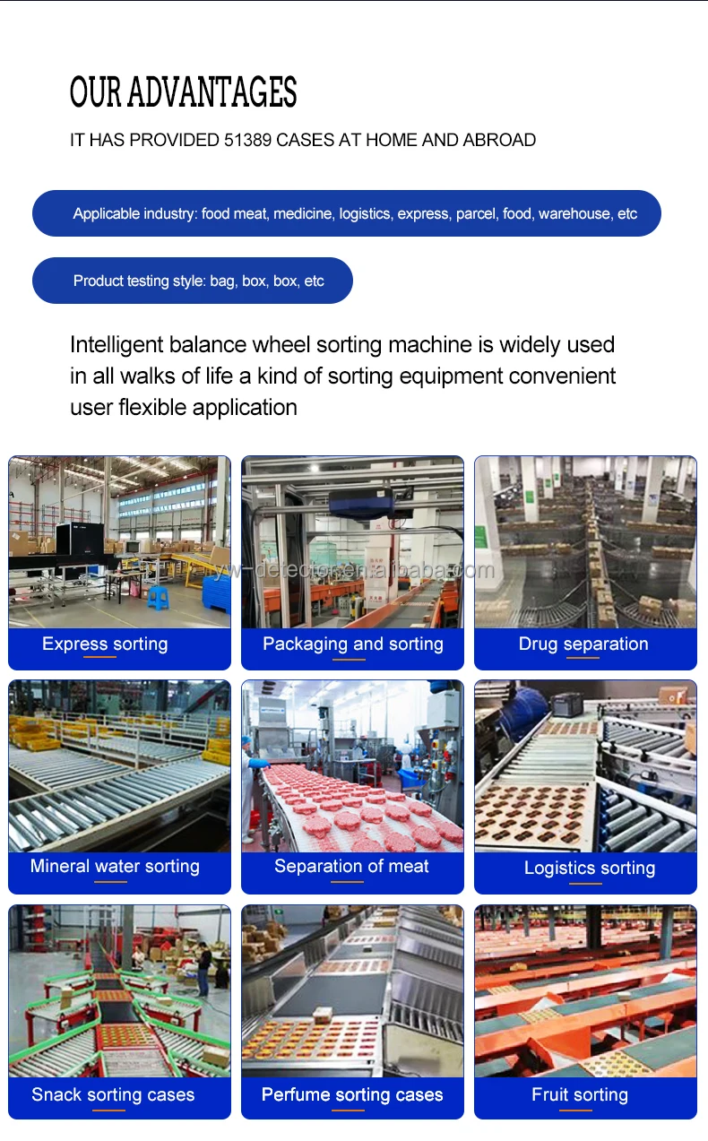 Balance Wheel Sorting System Electric Sorting Conveyor Mail Sorting ...