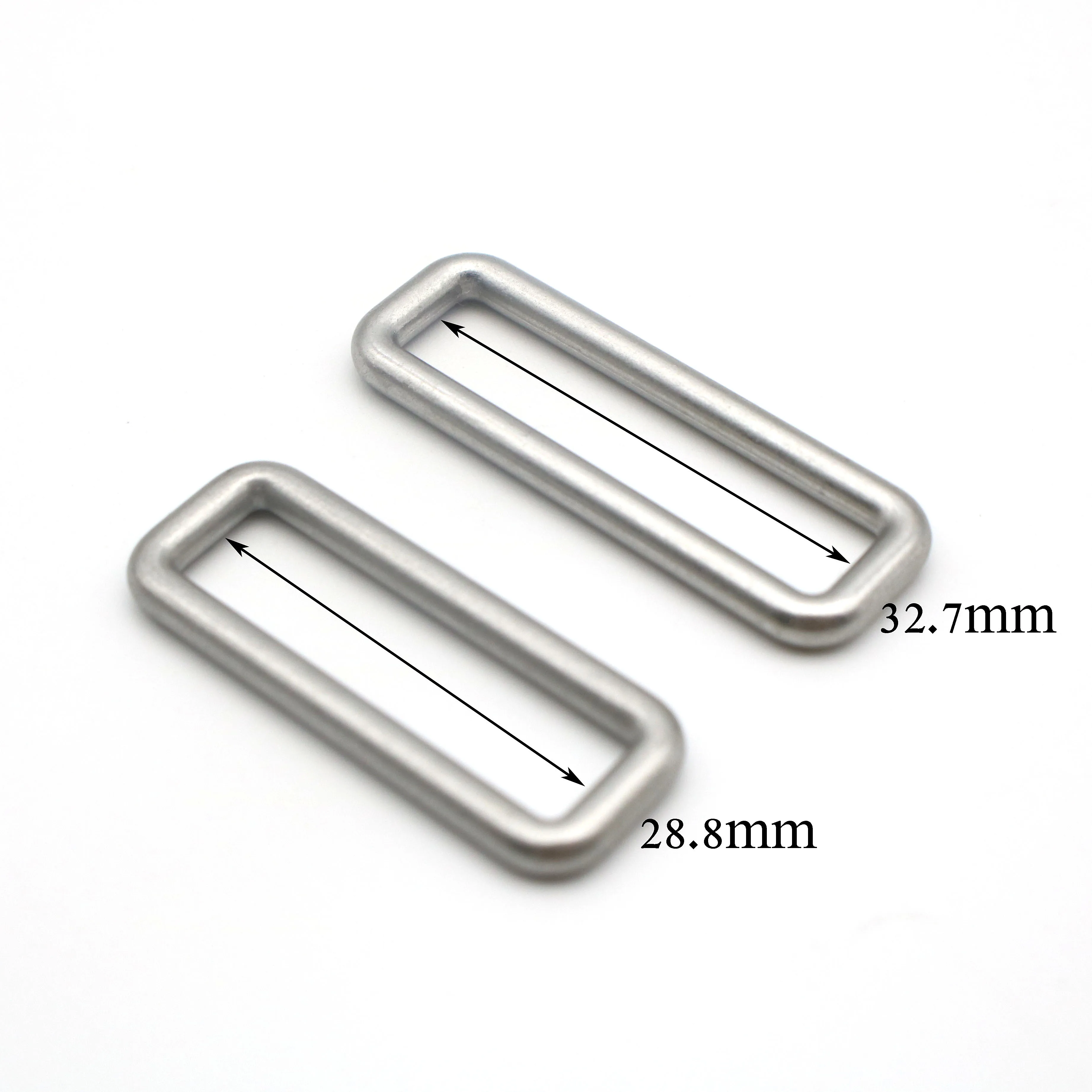 Classic Rectangle Ring Metal Belt Loop Dog Collar Leads Clasp Hardware ...