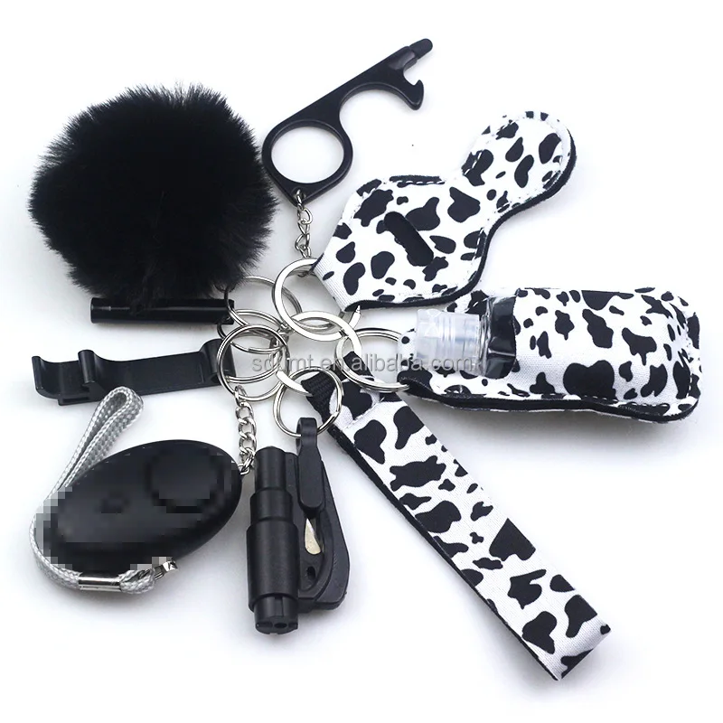 New Product Gift Self Defense Keychain Set Products Safety For Woman ...