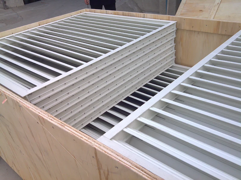 Chemical Corrosion Frp Louver Shutters Industrial Fiberglass Fixed air ...