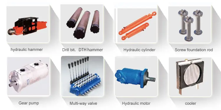 Exterior Guardrail Hydraulic Machine Safety Pile Driver For Highway ...